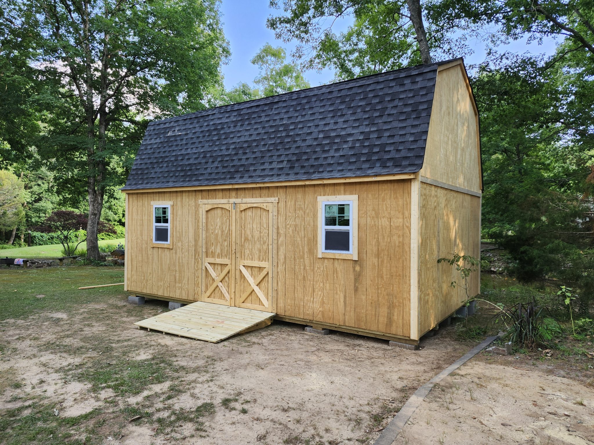 Storage Barn - Lofted Barn - Outback Storage Buildings